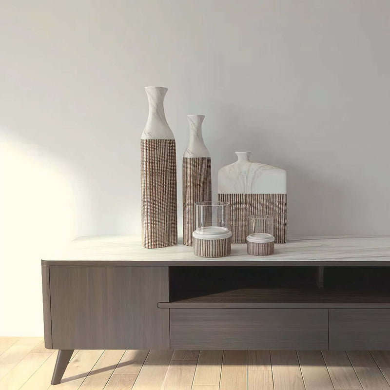 Aila Vase Set | Aila Home Vase | Designer Vase Set | Premium Vase Set